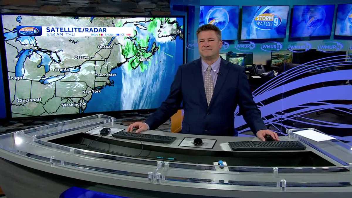 New Hampshire weather video: Mostly dry with brisk winds