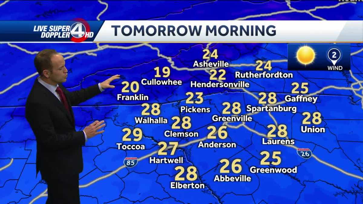 Hard overnight freeze, cold Tuesday