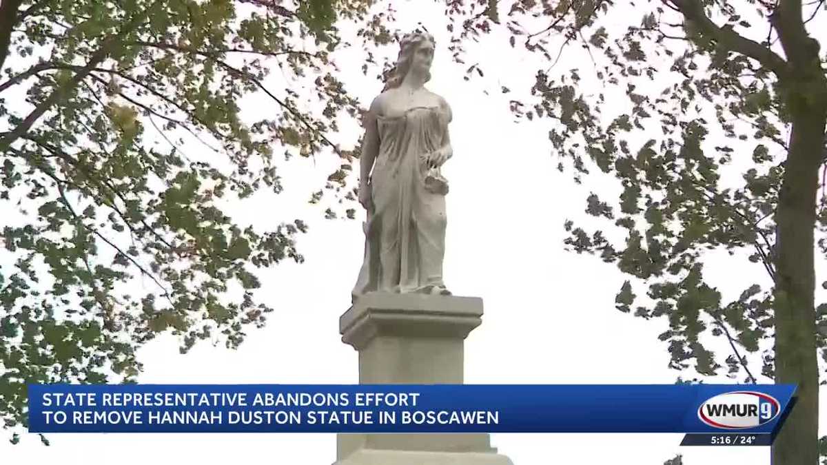 NH lawmaker abandons effort to remove Hannah Duston statue