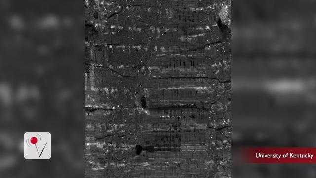 Scientists Make Biblical Breakthrough With Ancient Burned Scroll