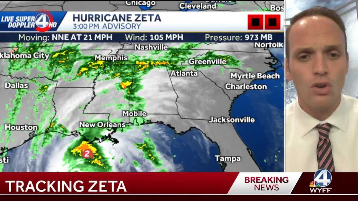 Tracking Zeta: Tropical storm warning for our area