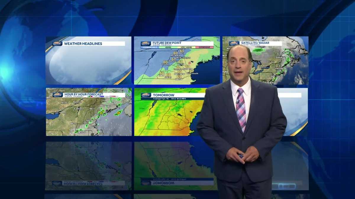 Watch: Bright, warm, less humid Friday