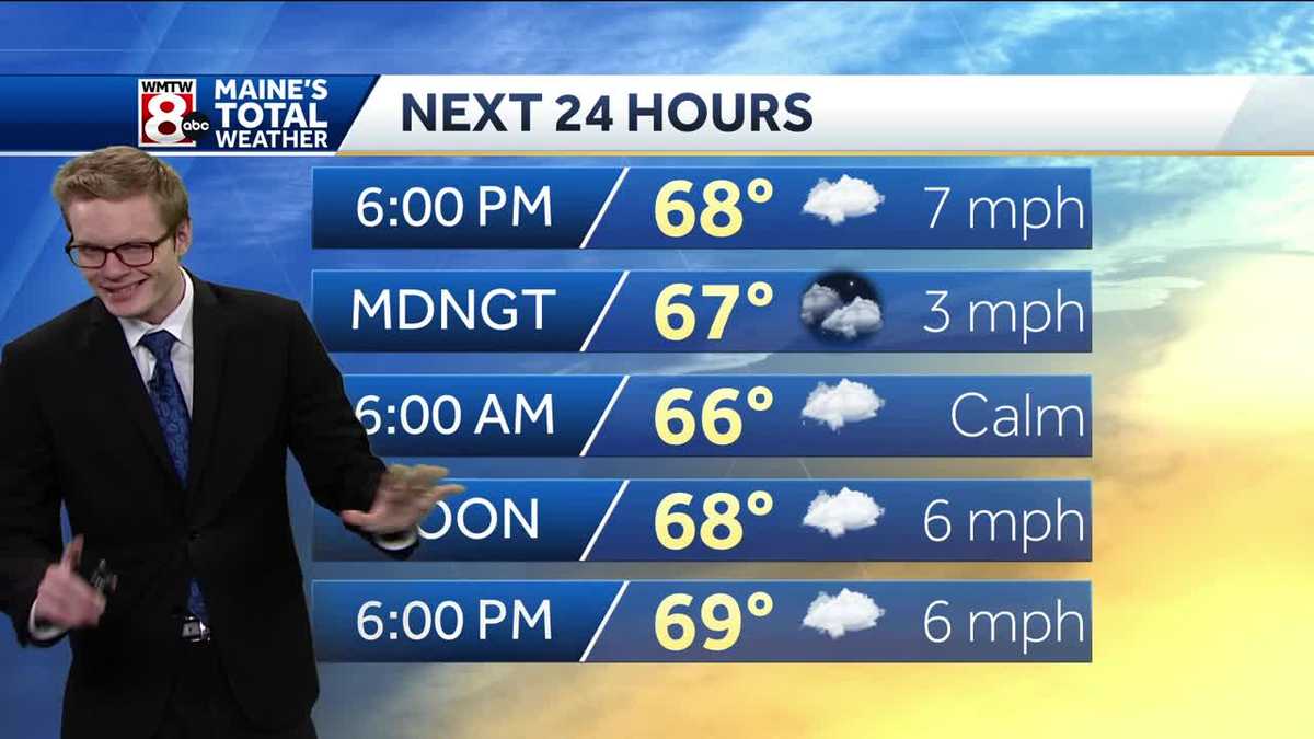 Clouds, drizzle, and fog expected on Sunday