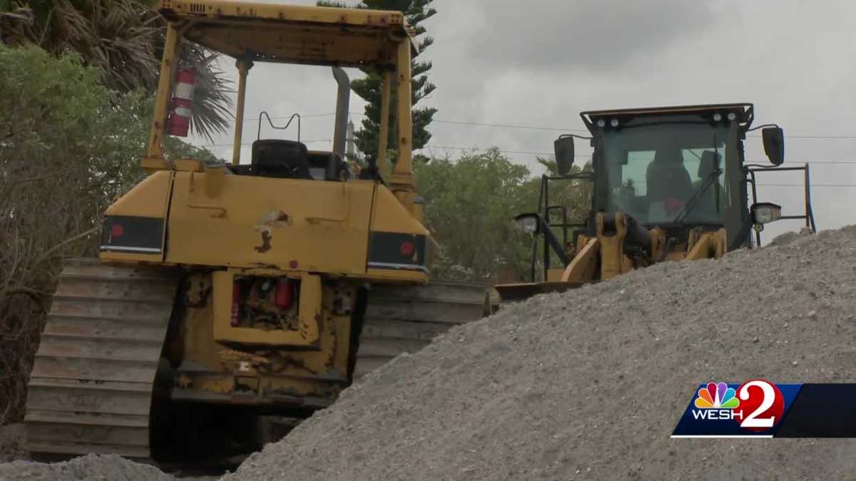 Beach restoration underway in Brevard County