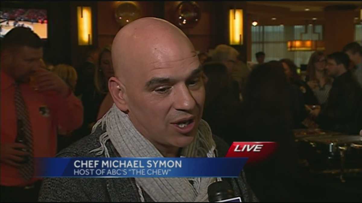Chef Michael Symon attends Food Bank benefit