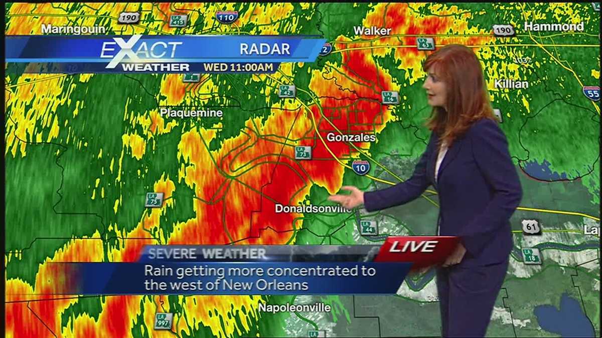 Midday severe weather update