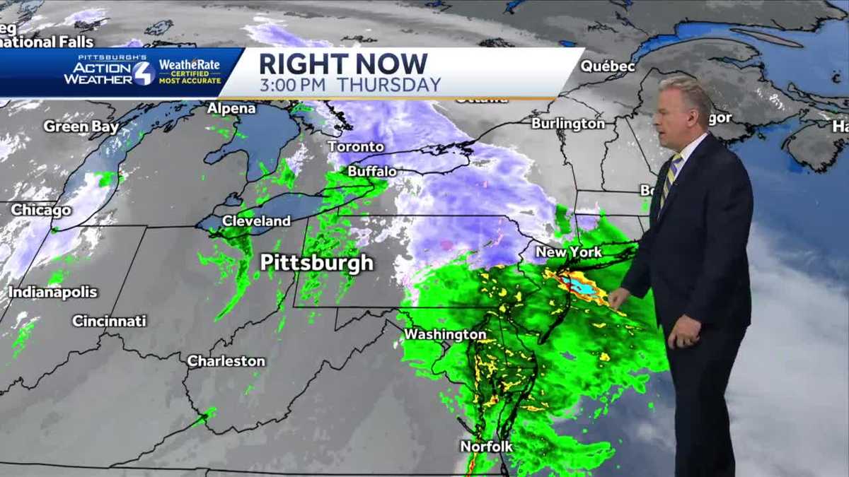 Chance for snowflakes Friday