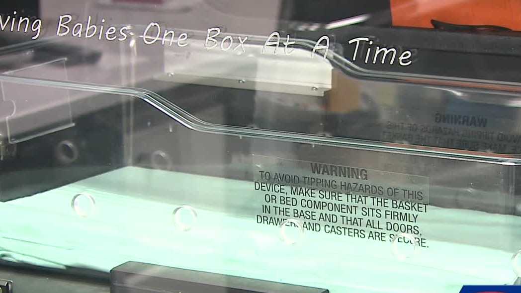 Another Safe Haven Baby Box unveiled in southern Indiana, making it the ...