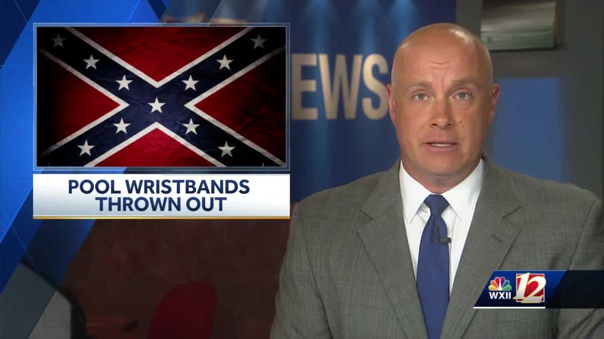 Forsyth County pool used Confederate flag wristbands