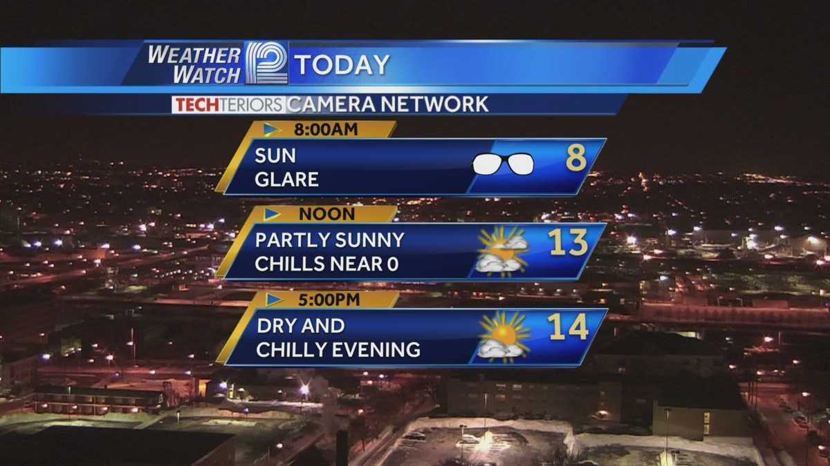 Chilly Thursday, but weekend temps rebound nicely