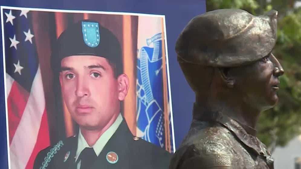 California honors Army Ranger Ricardo Cerros Jr., who saved platoon ...