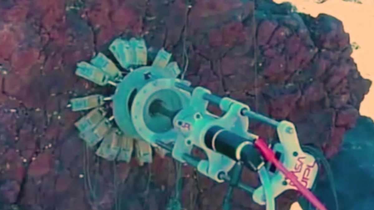 Microspines Allow Drilling in Space