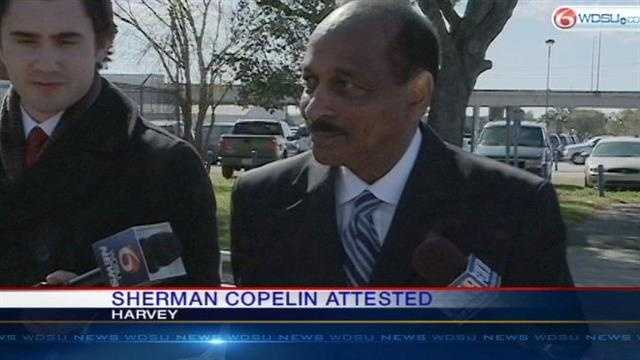 Sherman Copelin arrested Wednesday for contractor fraud