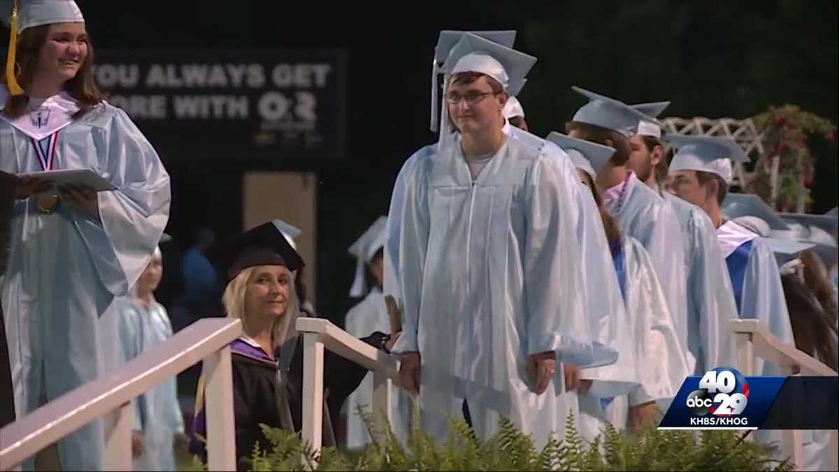 Thomas Northrup graduates from high school