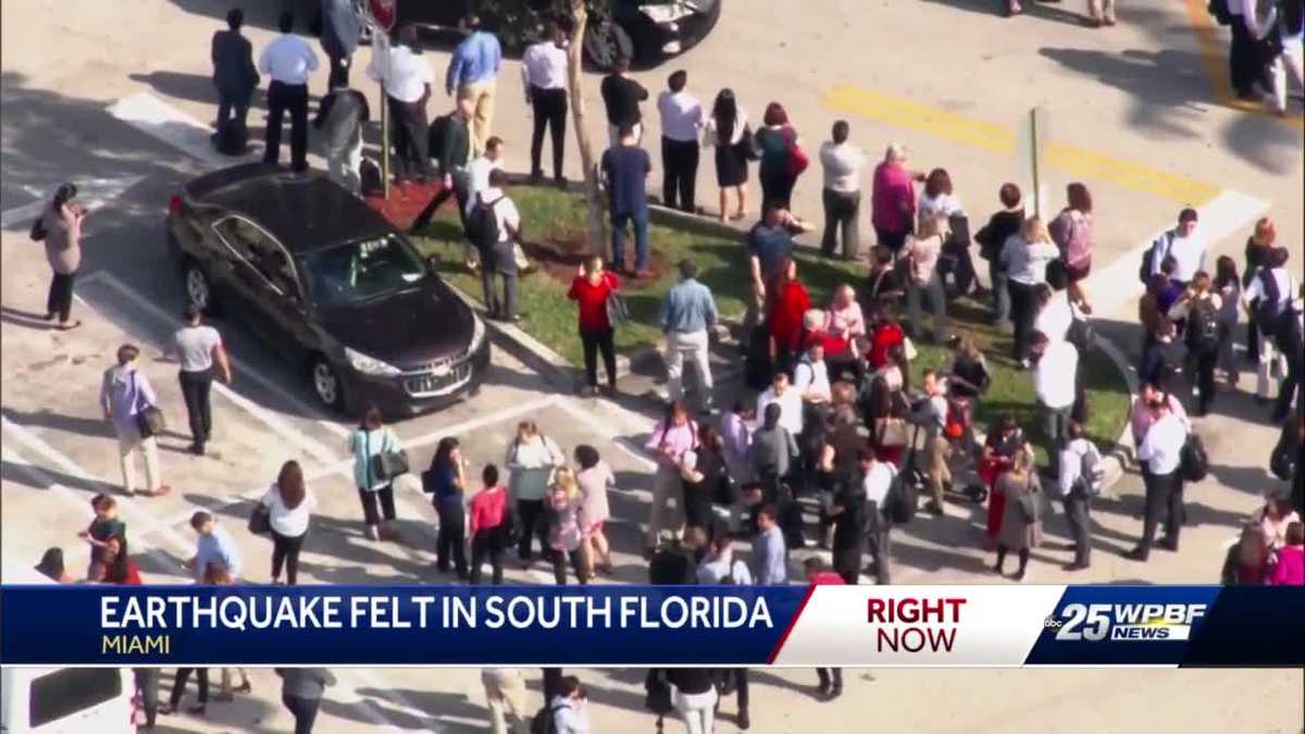 Aftershocks felt in Miami following earthquake near Cuba and Jamaica