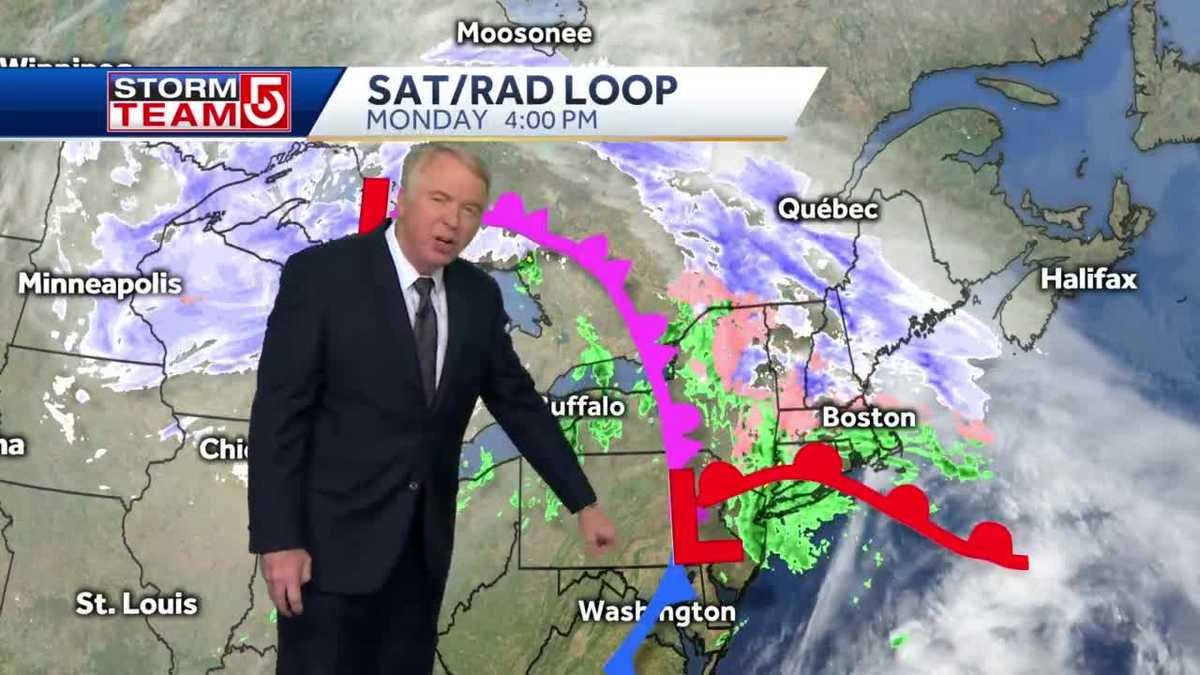 Video: Winter storm to warm, change ice to rain