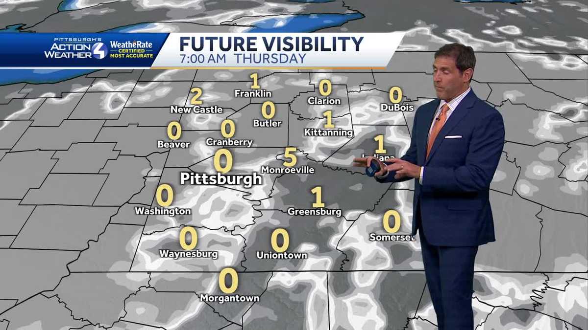 Dry Thursday, Showers Return Friday Night
