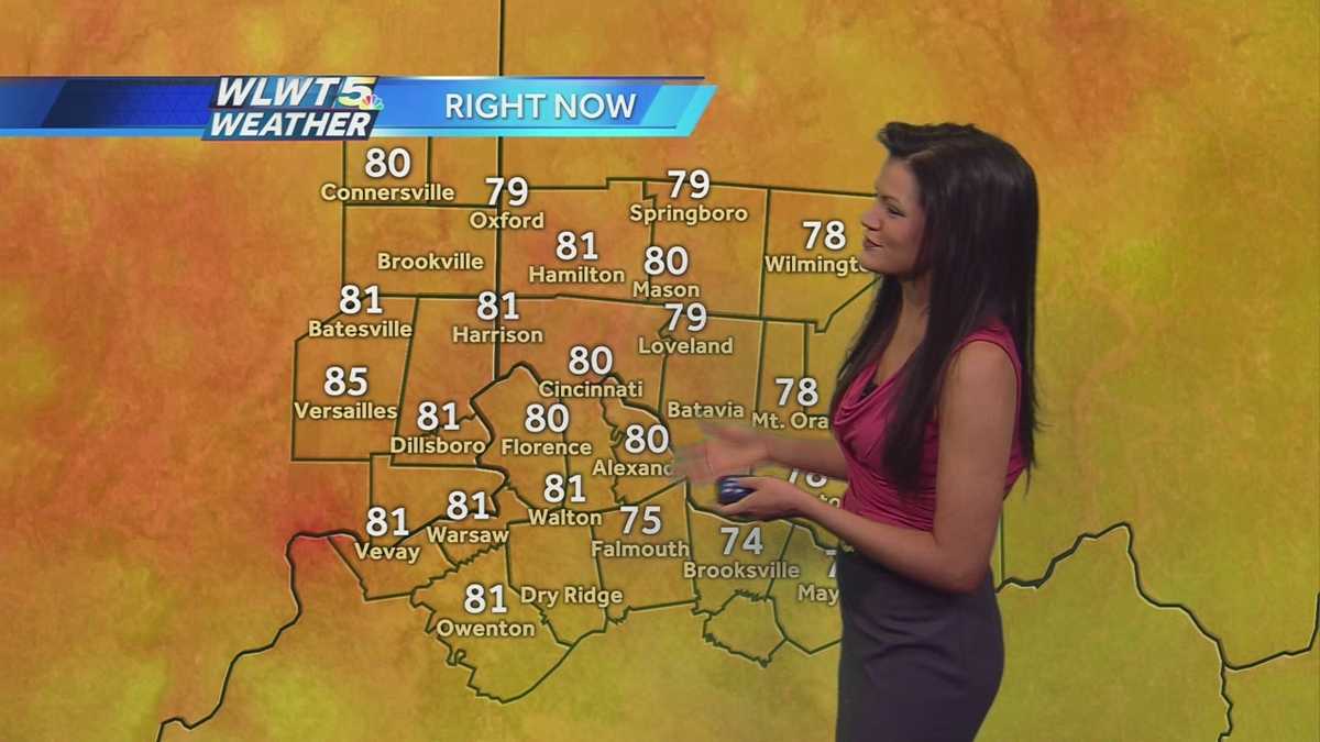 Spotty Showers Sunday Night