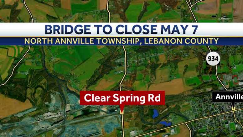 Lebanon County, Pa. bridge shuts down indefinitely after recent inspection