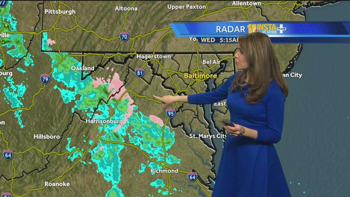 Cloudy Wednesday with showers possible