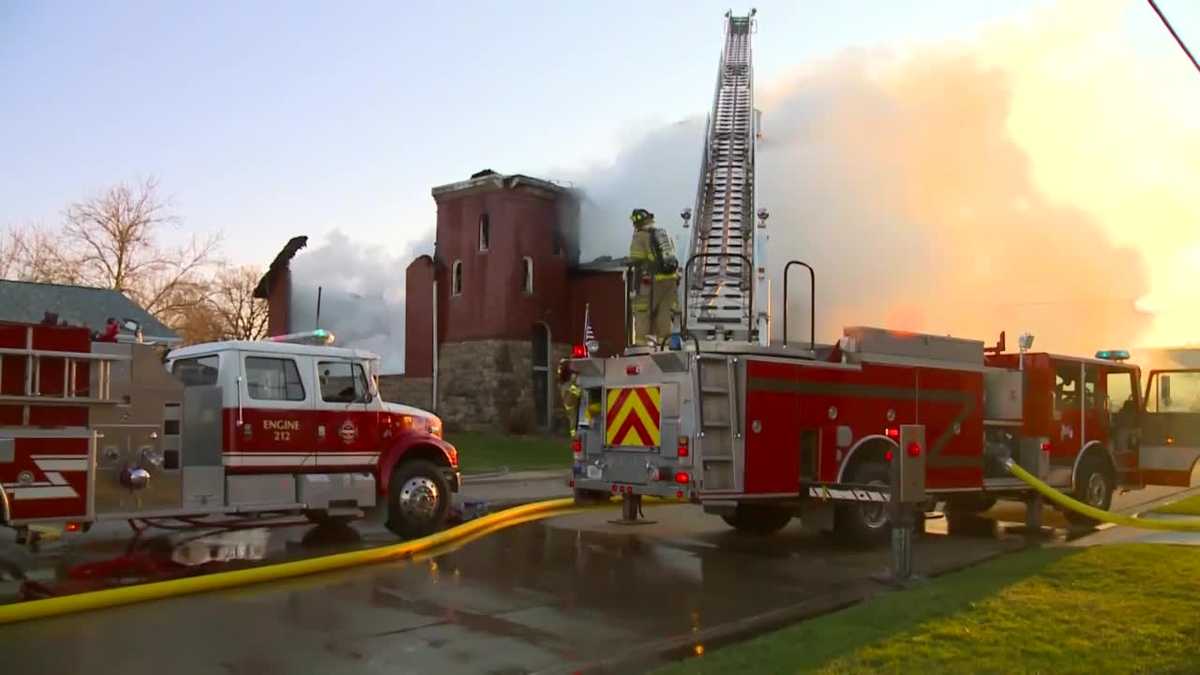 Iowa church begins work on new building one year after devastating fire