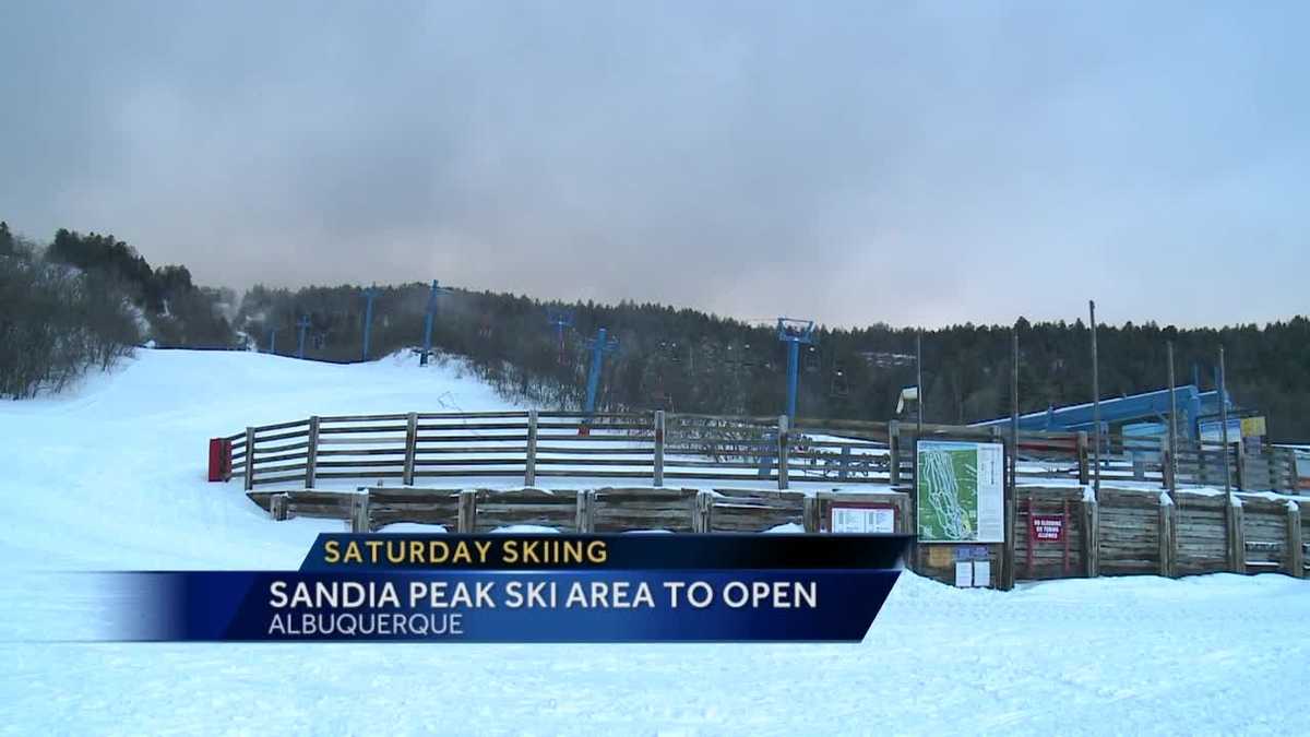 Sandia Peak Ski Area to Open