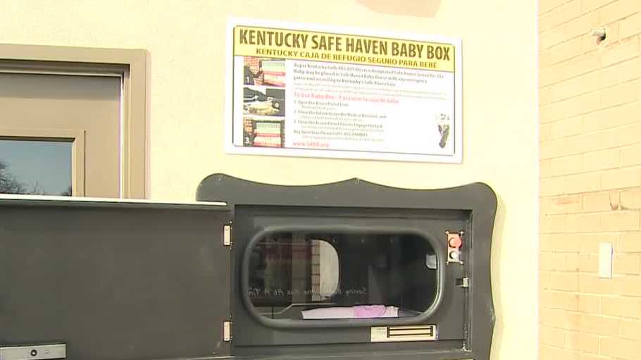 Louisville Fire Department unveils Kentucky's 16th safe haven box