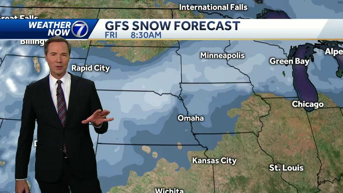 Snow possible late week