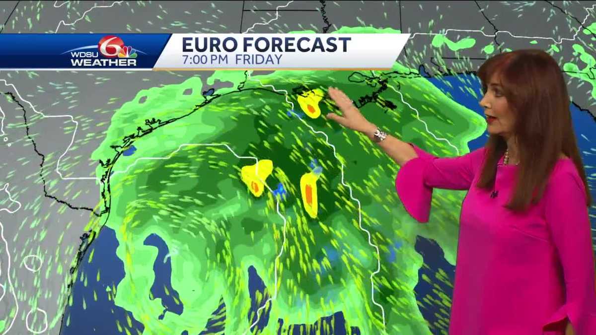 Locally heavy rain possible Friday into Weekend