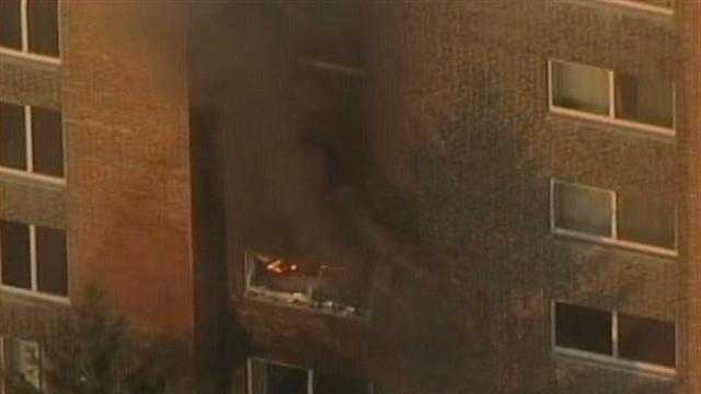 Apartment blast sparked by disconnected stove
