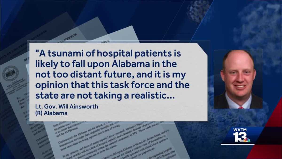 Alabama Lt. Governor Will Ainsworth urges action in memo to COVID-19 ...