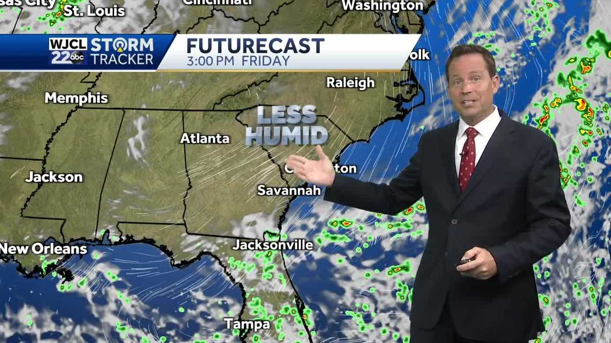 Cooler, more comfortable weather ahead