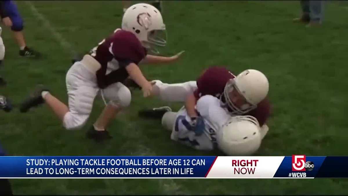 Study: Playing tackle football before 12 can lead to long-term consequences