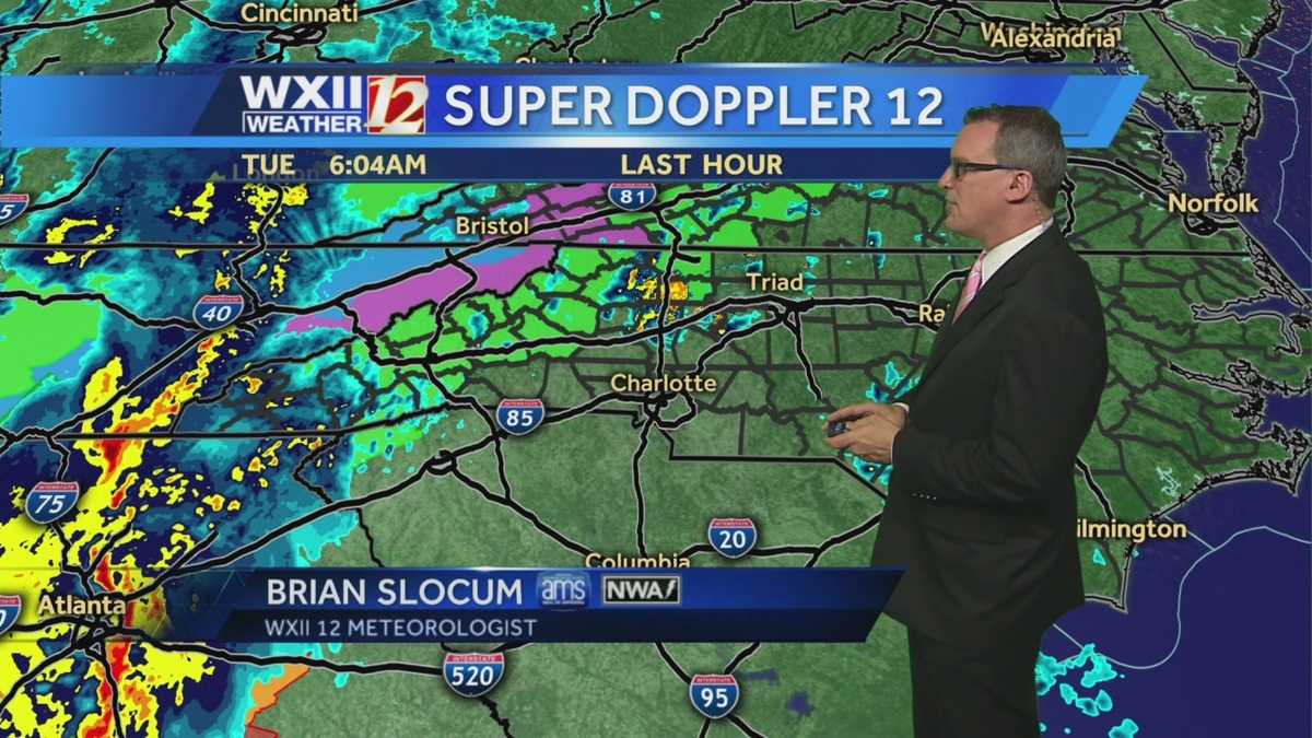 Brian: Strong storms, damaging winds possible