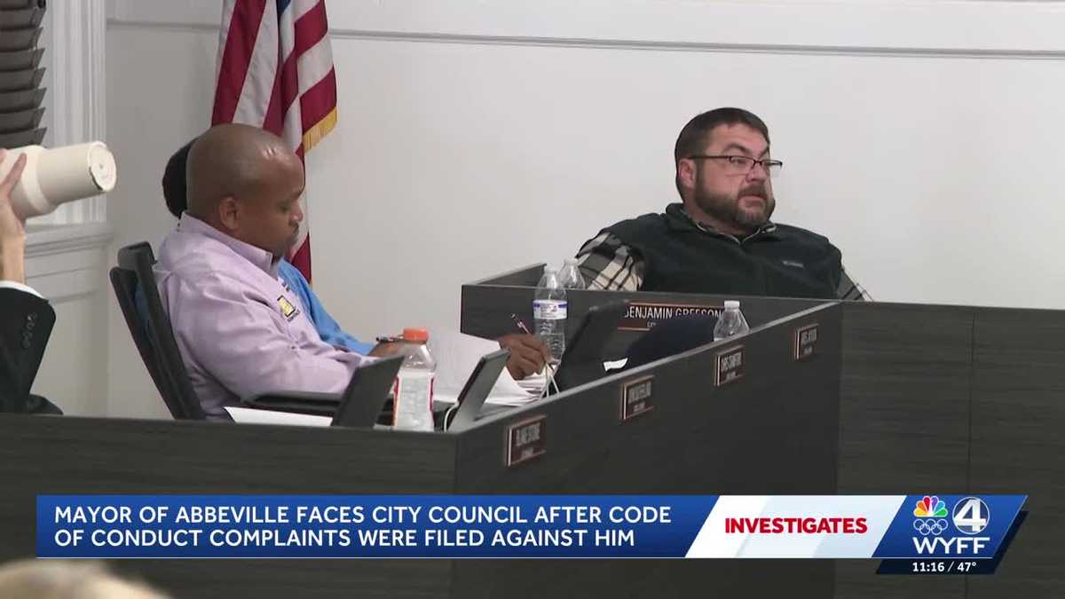 SC: Abbeville mayor code of ethics complaints