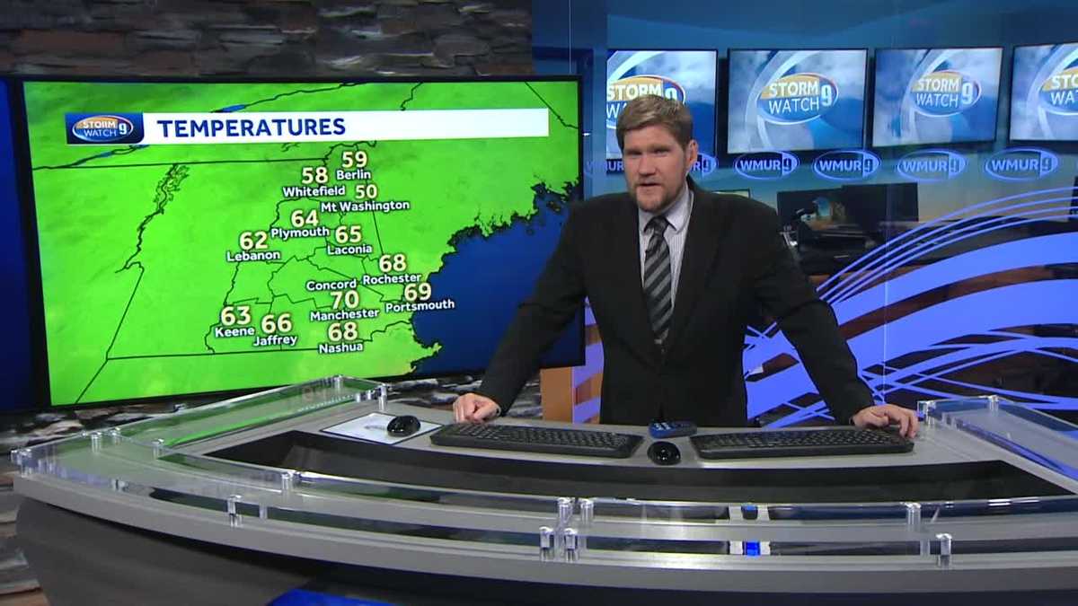 Watch: Cooler and less humid today