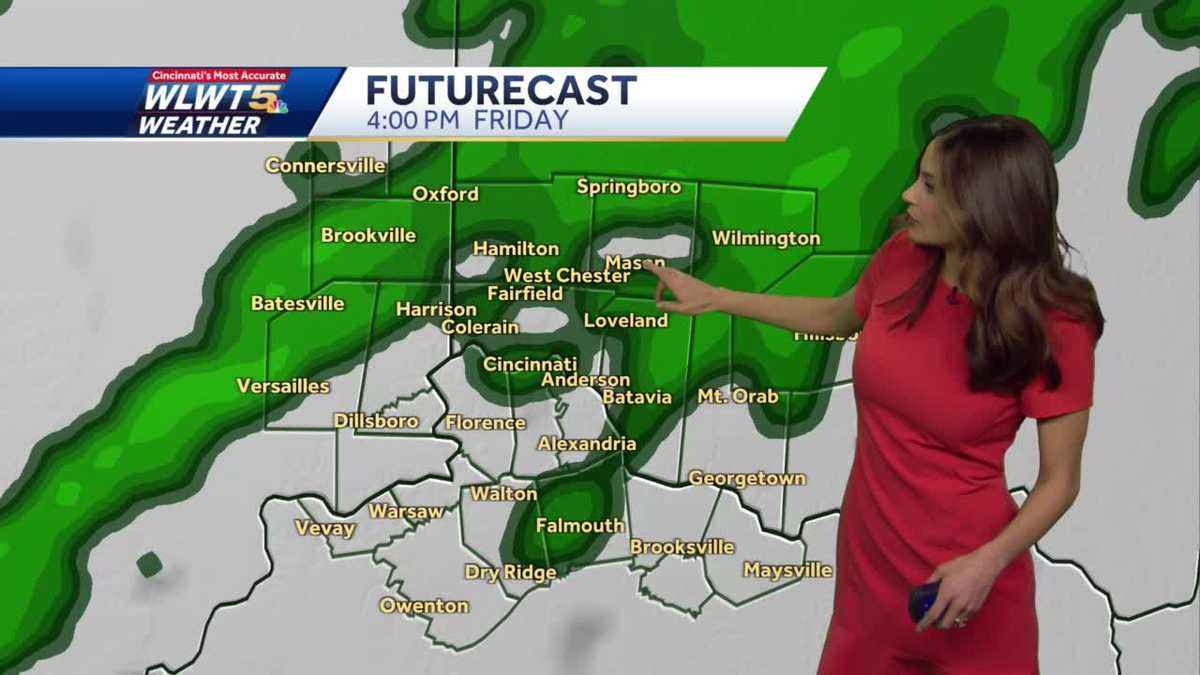 Tracking light rain Friday