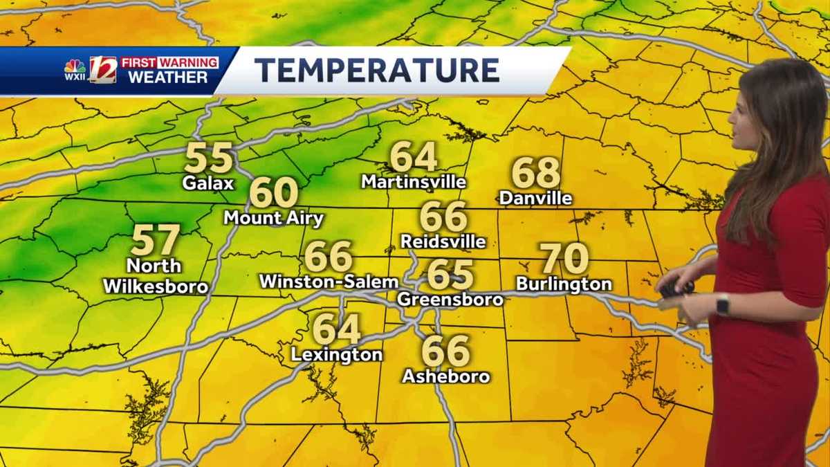 WATCH: Windy Thursday With Sprinkles, Wet Weather For Weekend