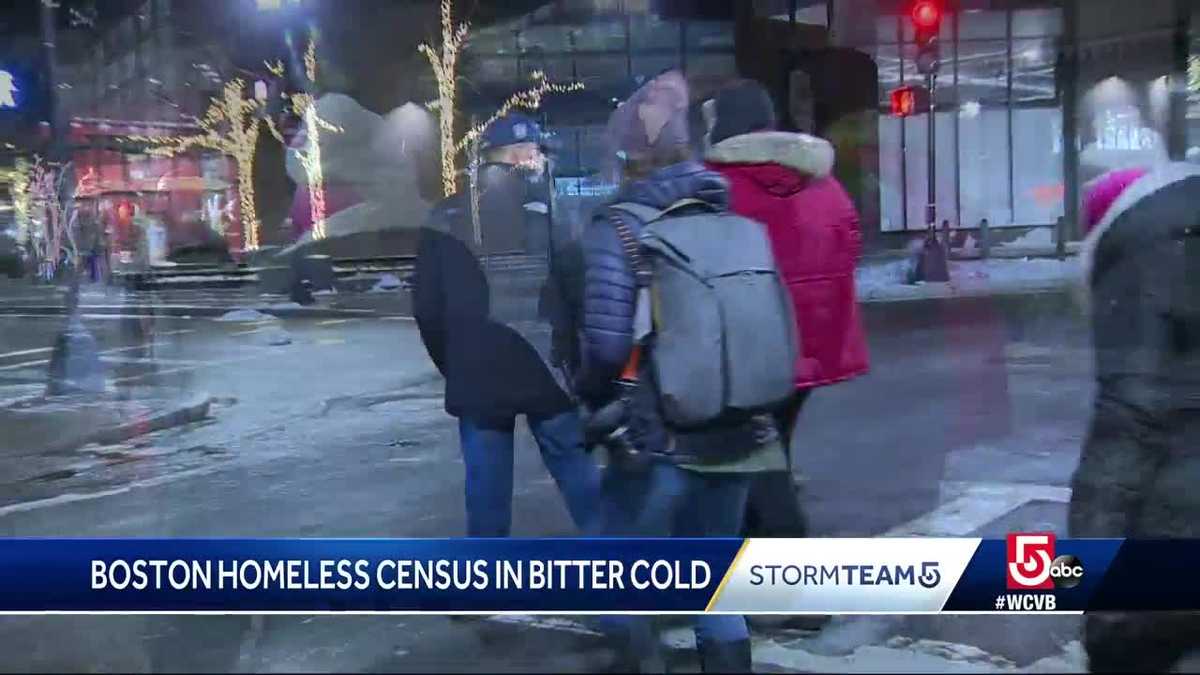 Boston homeless census conducted as temps plunge