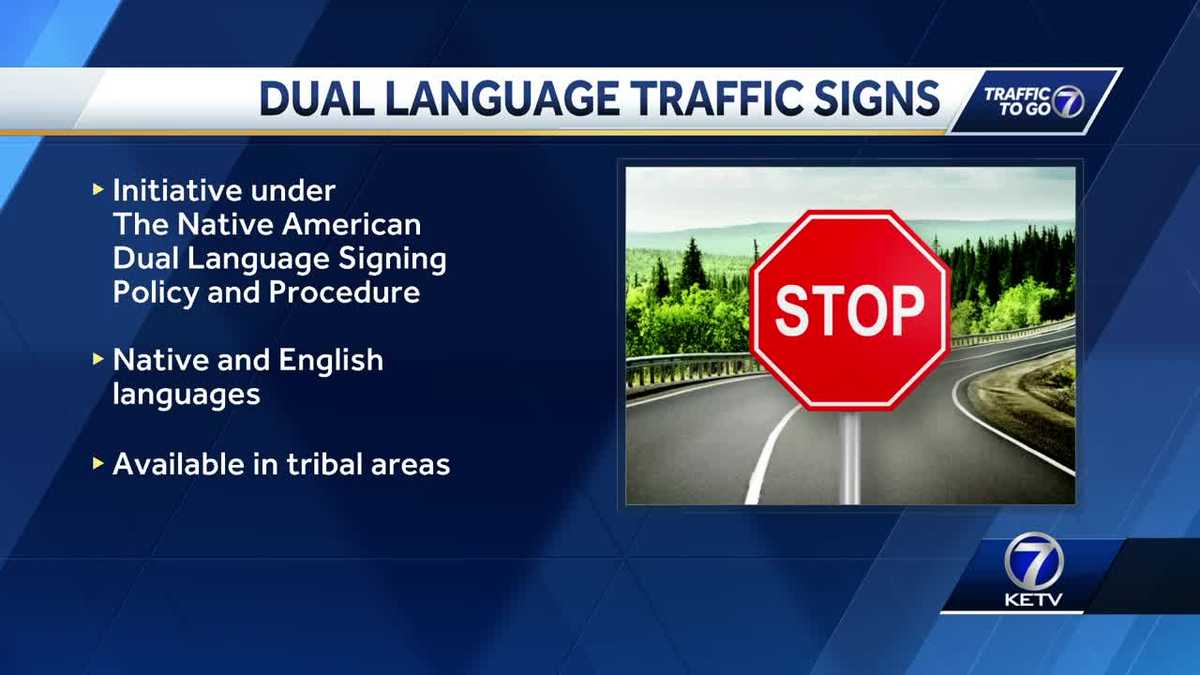 Nebraska works to bring inclusivity to traffic signs in tribal areas