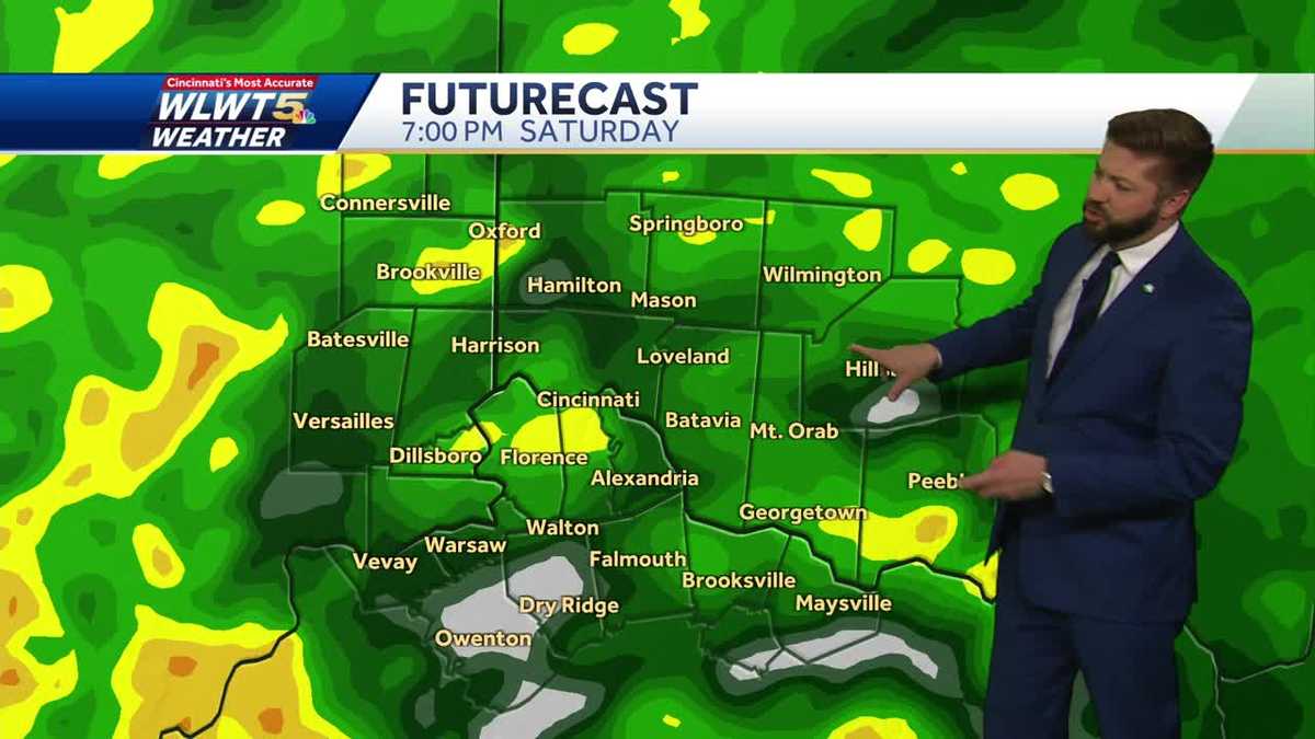 Showers Lasting Into Sunday Morning