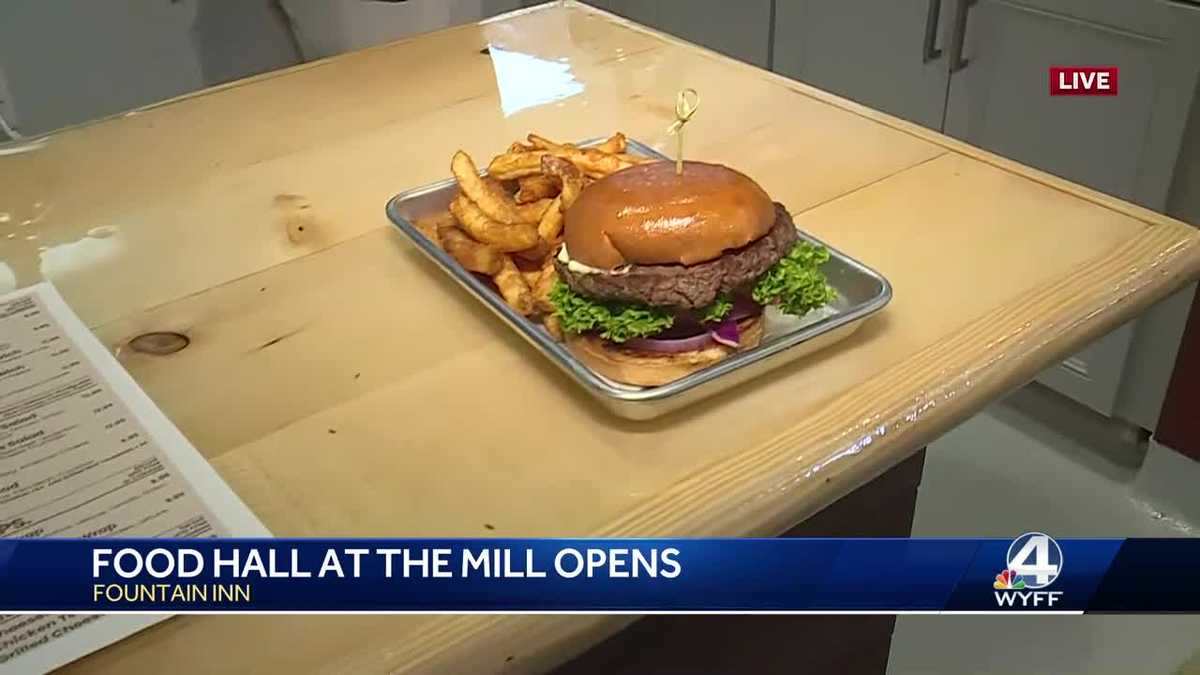 South Carolina: The Food Hall at The Mill at Fountain Inn opens