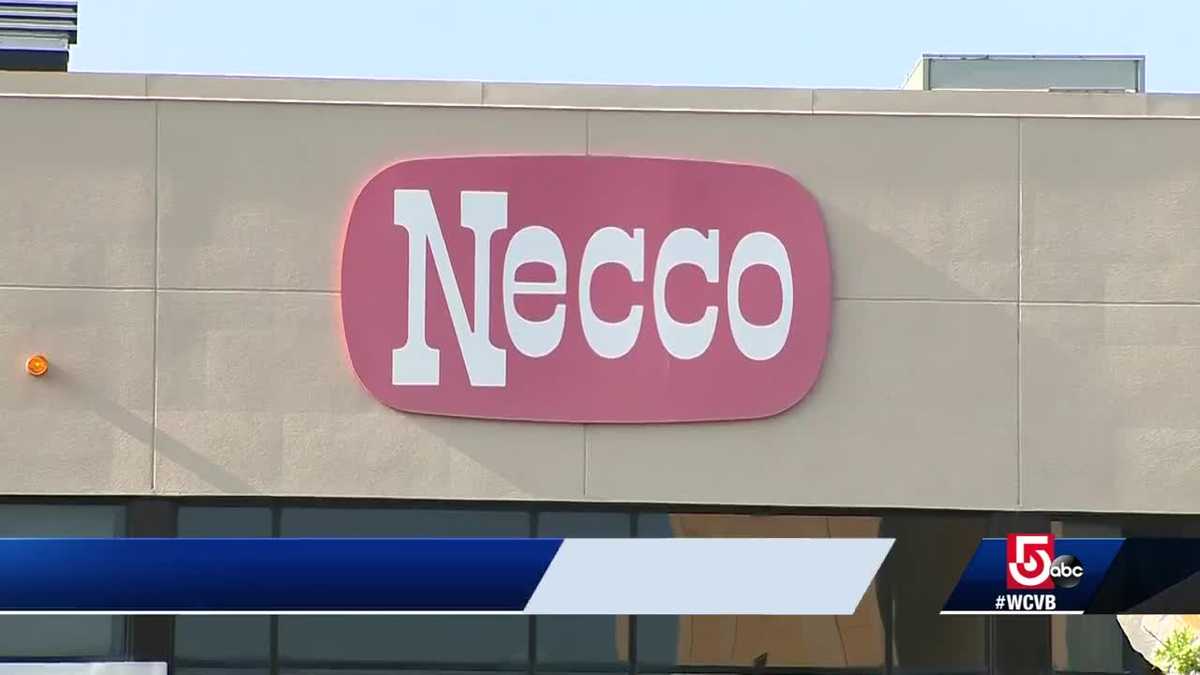 Laid off Necco workers pick up their final paychecks