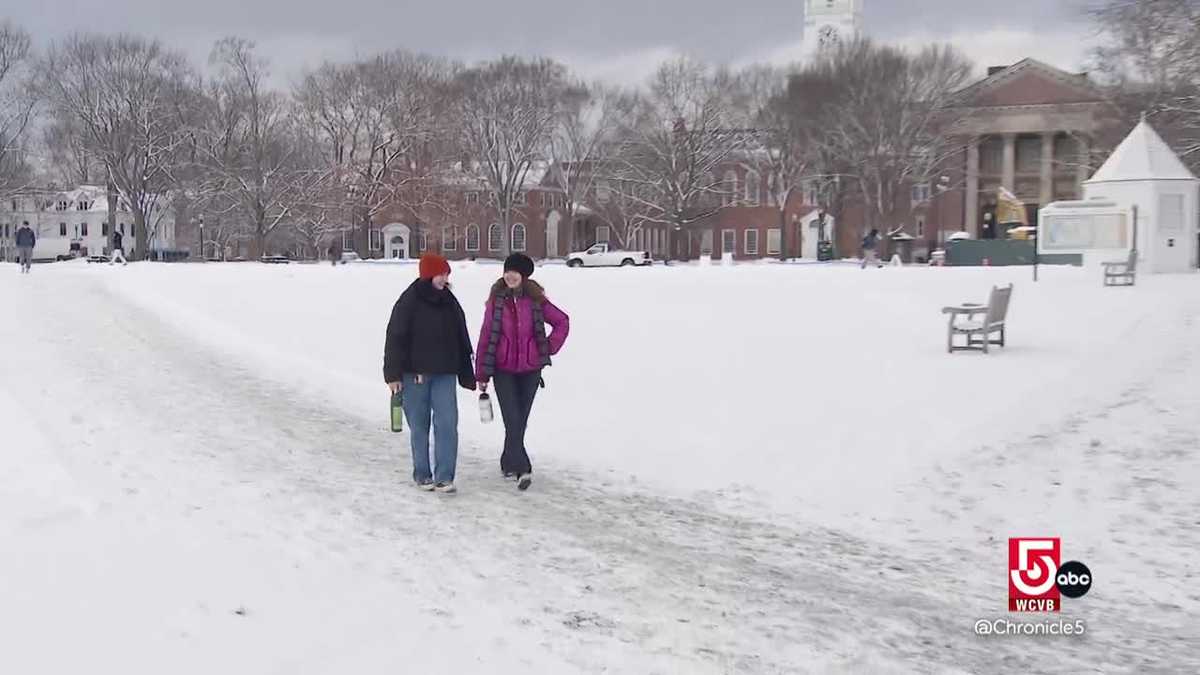 Hanover, New Hampshire comes alive in the winter
