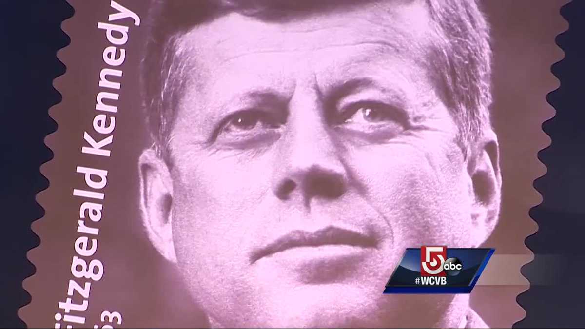 Post office unveils JFK tribute stamp