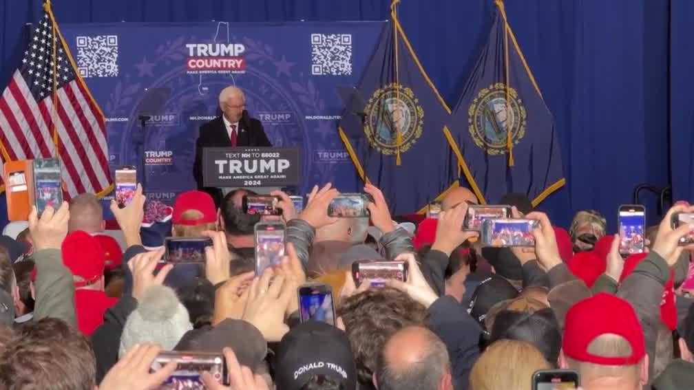 Trump looms large over Republican primary for governor in NH