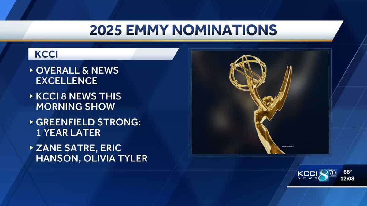 KCCI earns 10 regional Emmy nominations