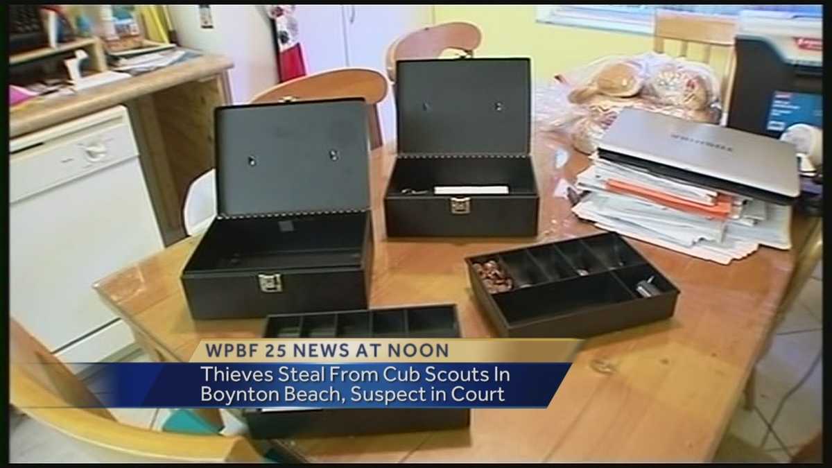 Thieves steal from Cub Scouts in Boynton Beach, suspect in court