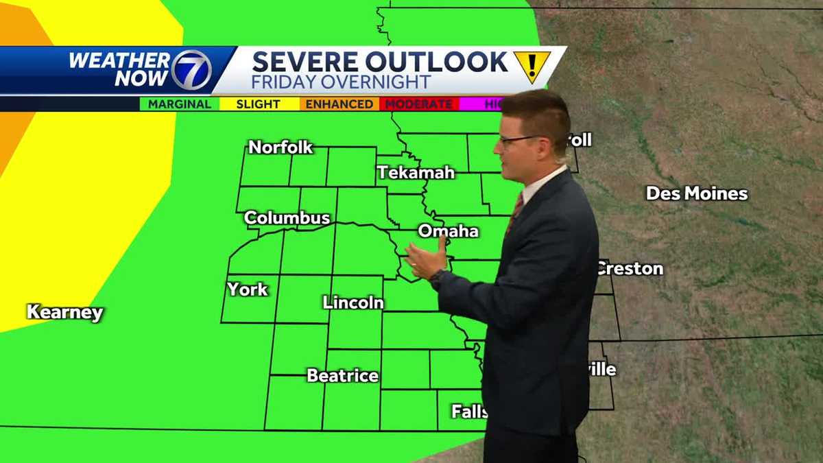 Omaha morning weather forecast for Friday, June 23