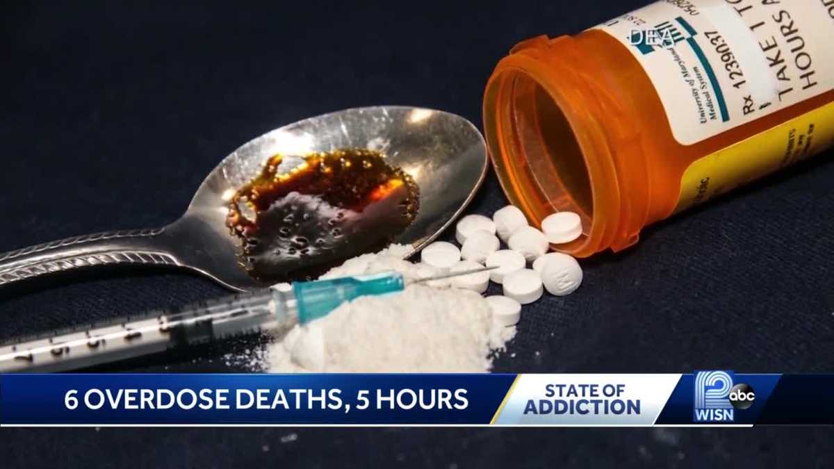 Overdose: 6 Milwaukee deaths reported in 5 hours